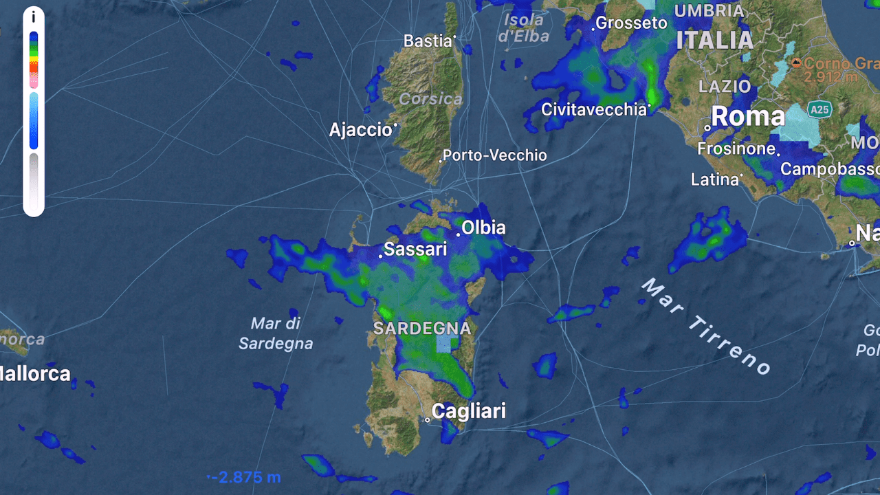 Radar Meteo della Sardegna, video - METEO SARDEGNA